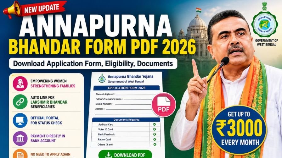 Annapurna Bhandar Form PDF 2026 — Download Application Form ...